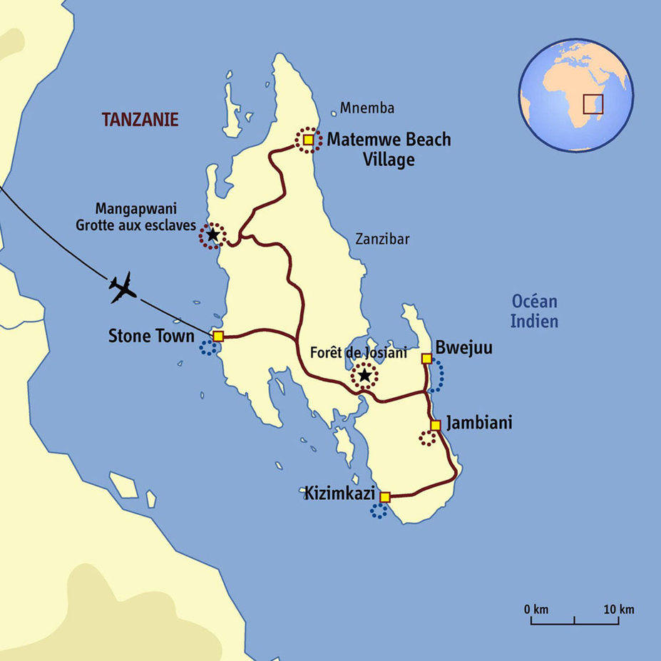 Voyage Zanzibar, Randonnée Zanzibar - Nomade Aventure