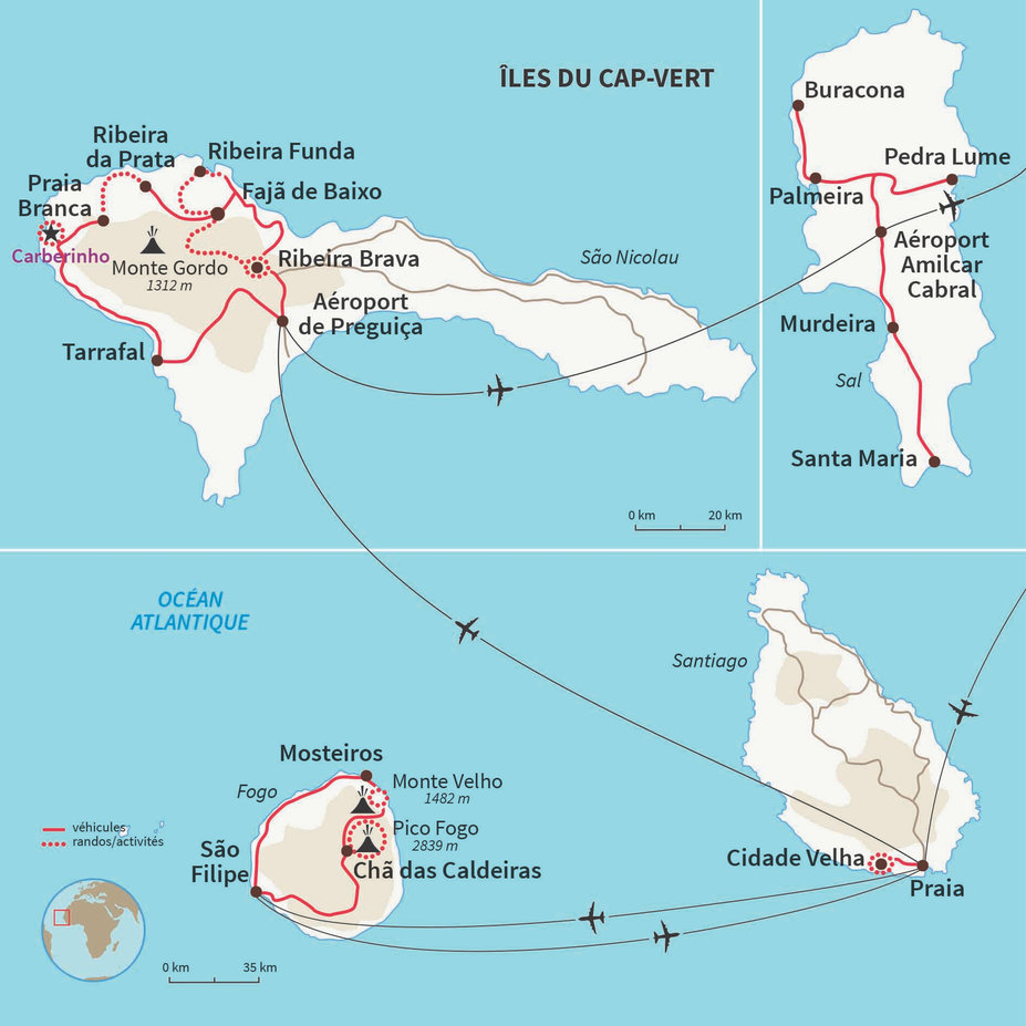 Rando Sao Nicolau Fogo Cap Vert : Mythique Fogo, secrète São Nicolau et ...