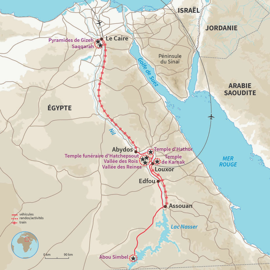 Caire Louxor la route des rois avec Amandine Marshall : L'Egypte des ...