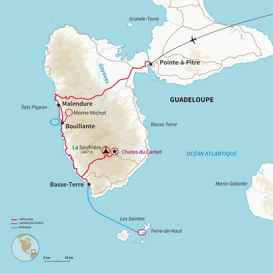 Circuit randonnee Guadeloupe : Guadeloupe, l’archipel papillon - Nomade ...