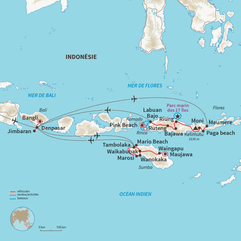 Voyage Bali : randonnée et trek Bali avec Nomade Aventure