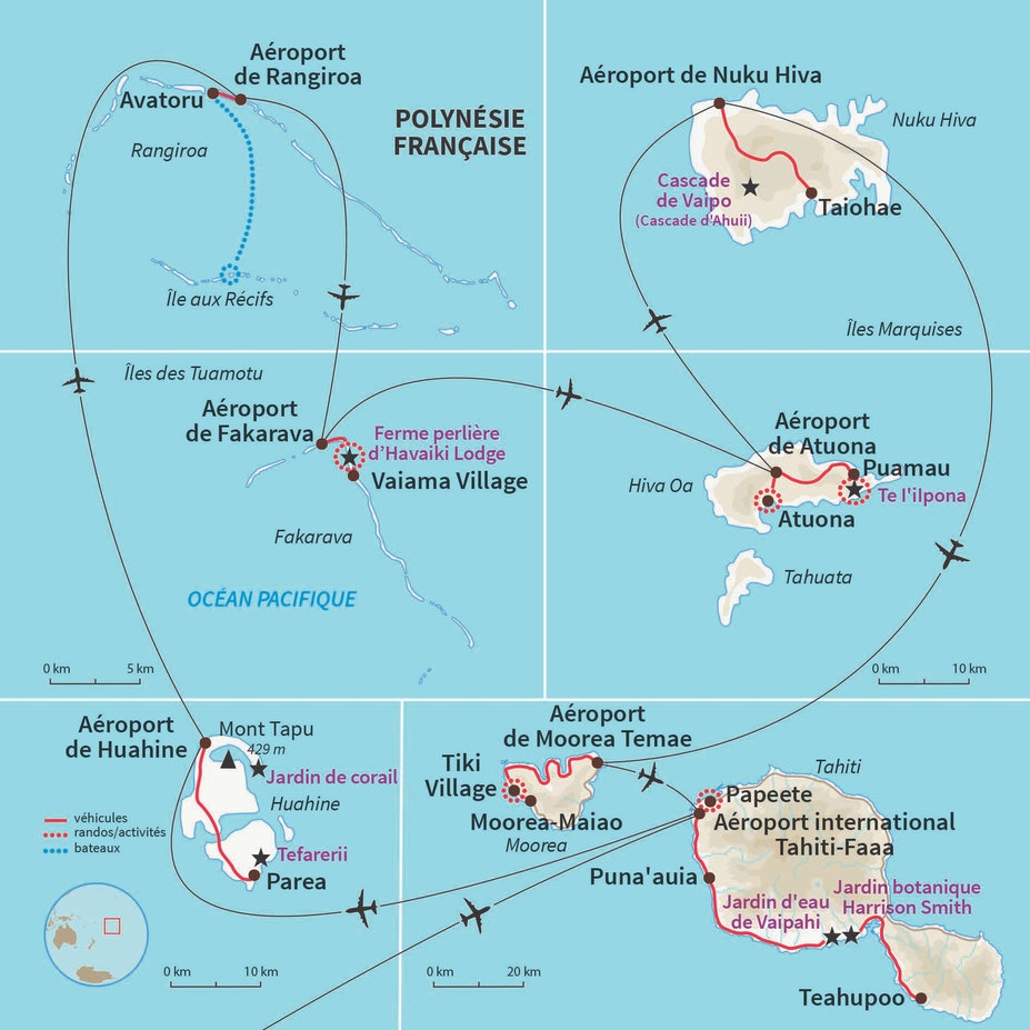 Voyage Iles Marquises : Robinsonnade aux îles Marquises - Nomade Aventure