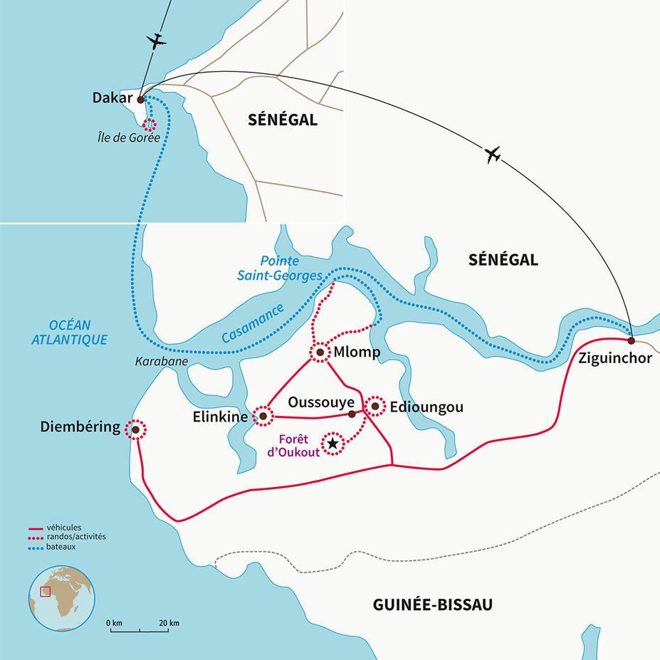 Circuit Sénégal Casamance : La Casamance en famille - Nomade Aventure